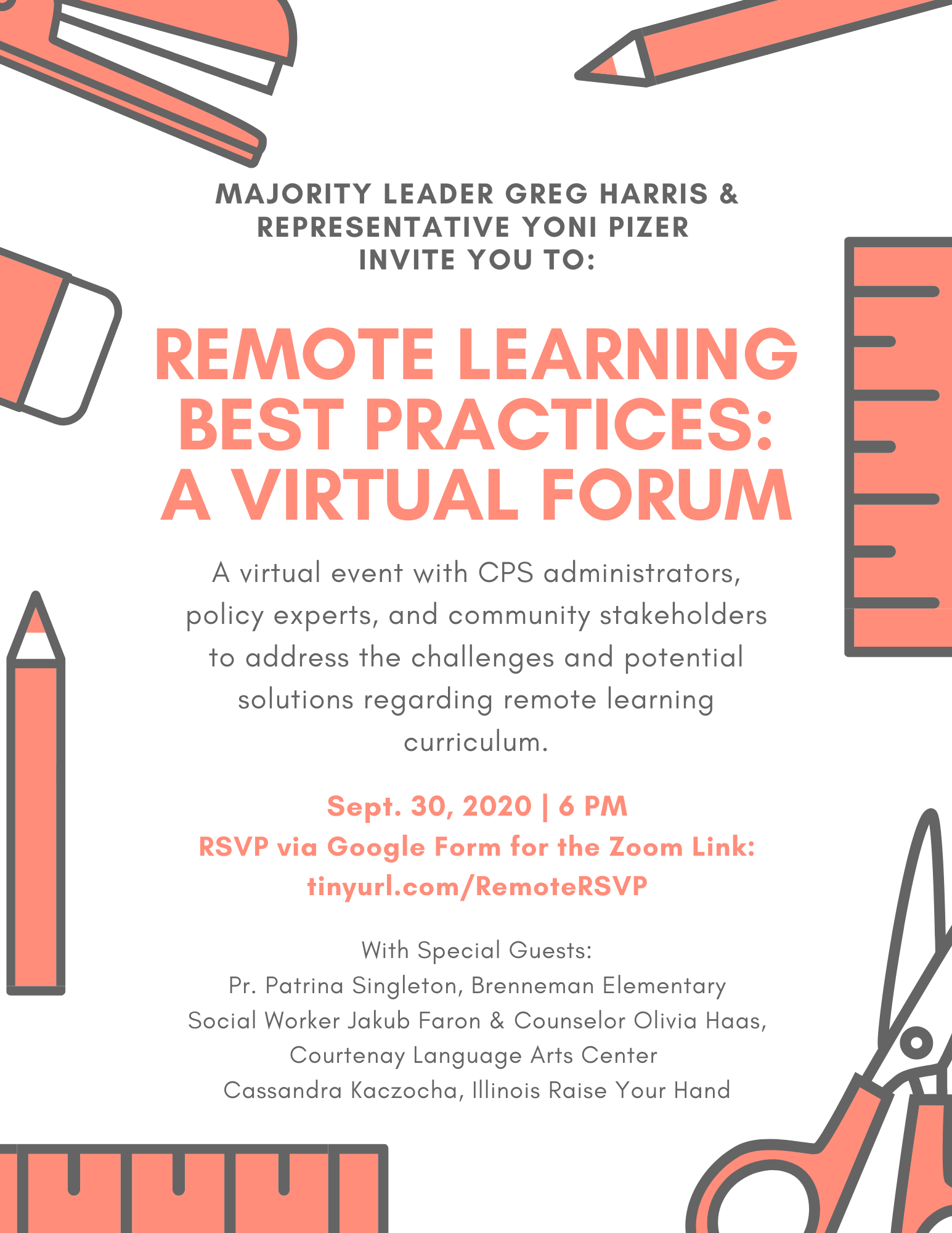 Remote Learning Practices Forum - East Lakeview Neighbors